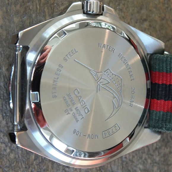 Casio | Accessories | Casio Mdv6b Kermit Duro Dive Watch | Poshmark